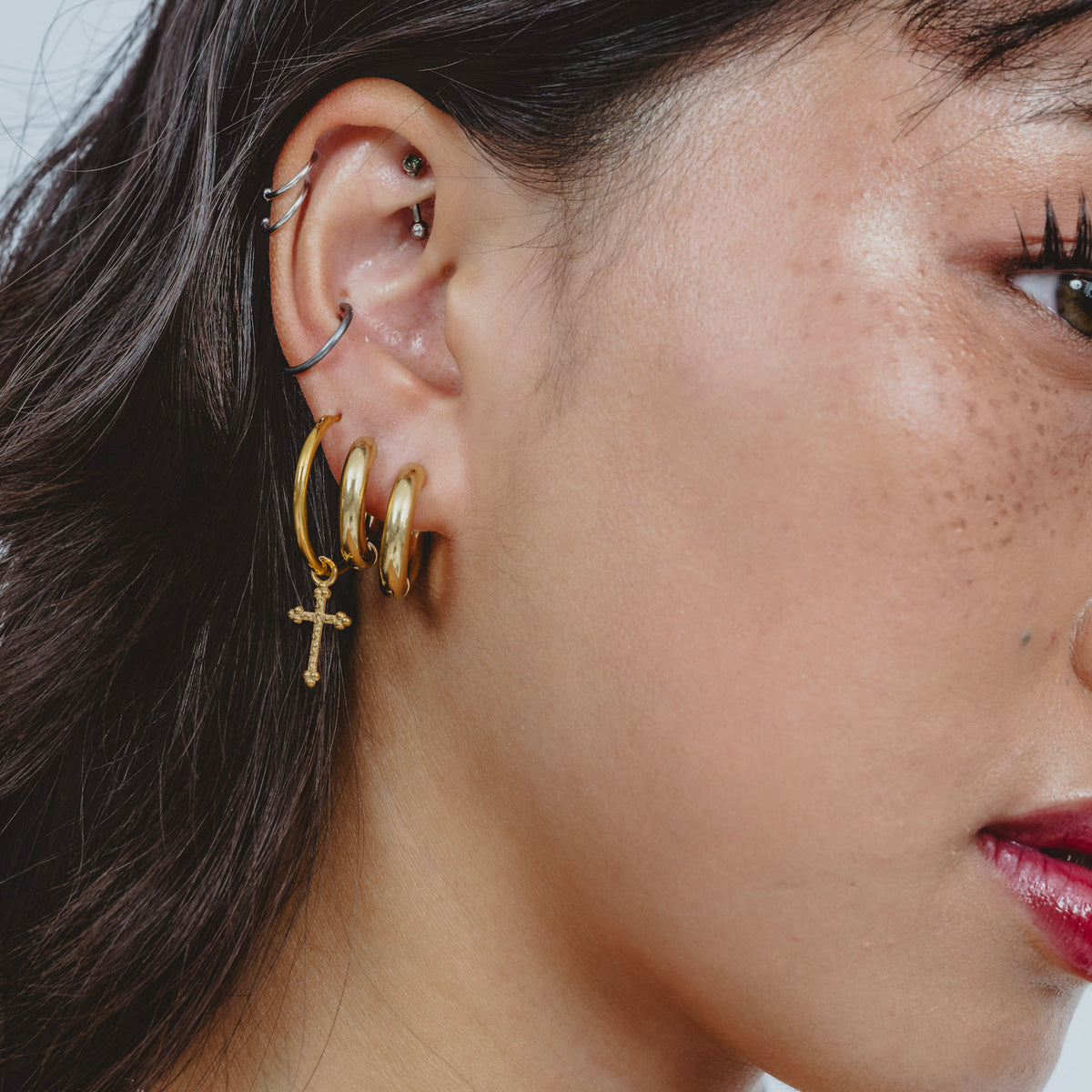 Chunky Endless Hoops – Stay Golden HI Jewelry